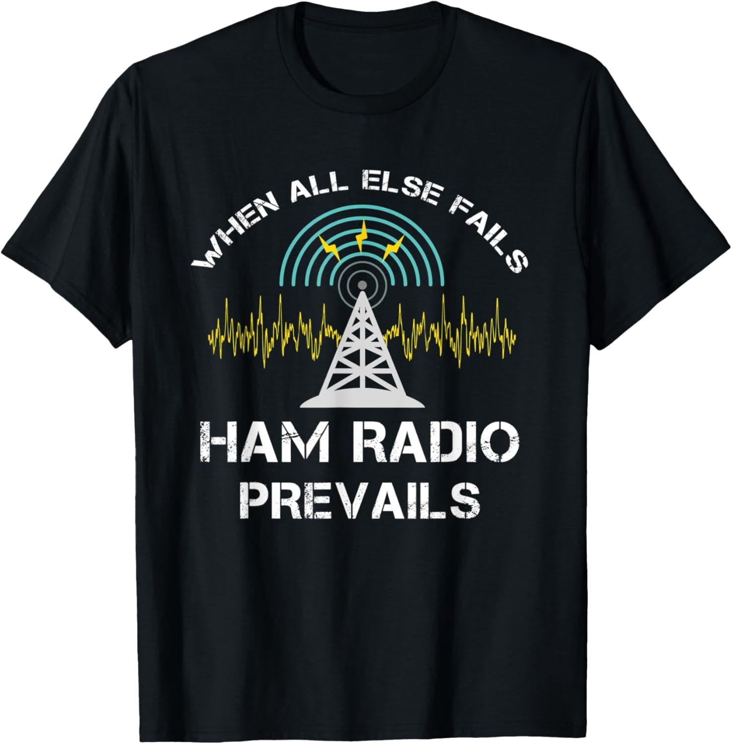 Funny Ham Radio Prepper Survivalist T-Shirt - Walmart.com