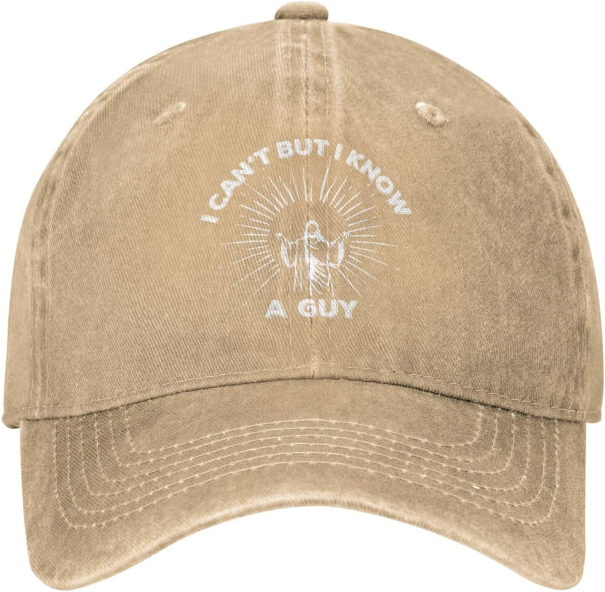 Funny Hat I Can't But Know an Guy Hat for Men Baseball Cap Adjustable ...