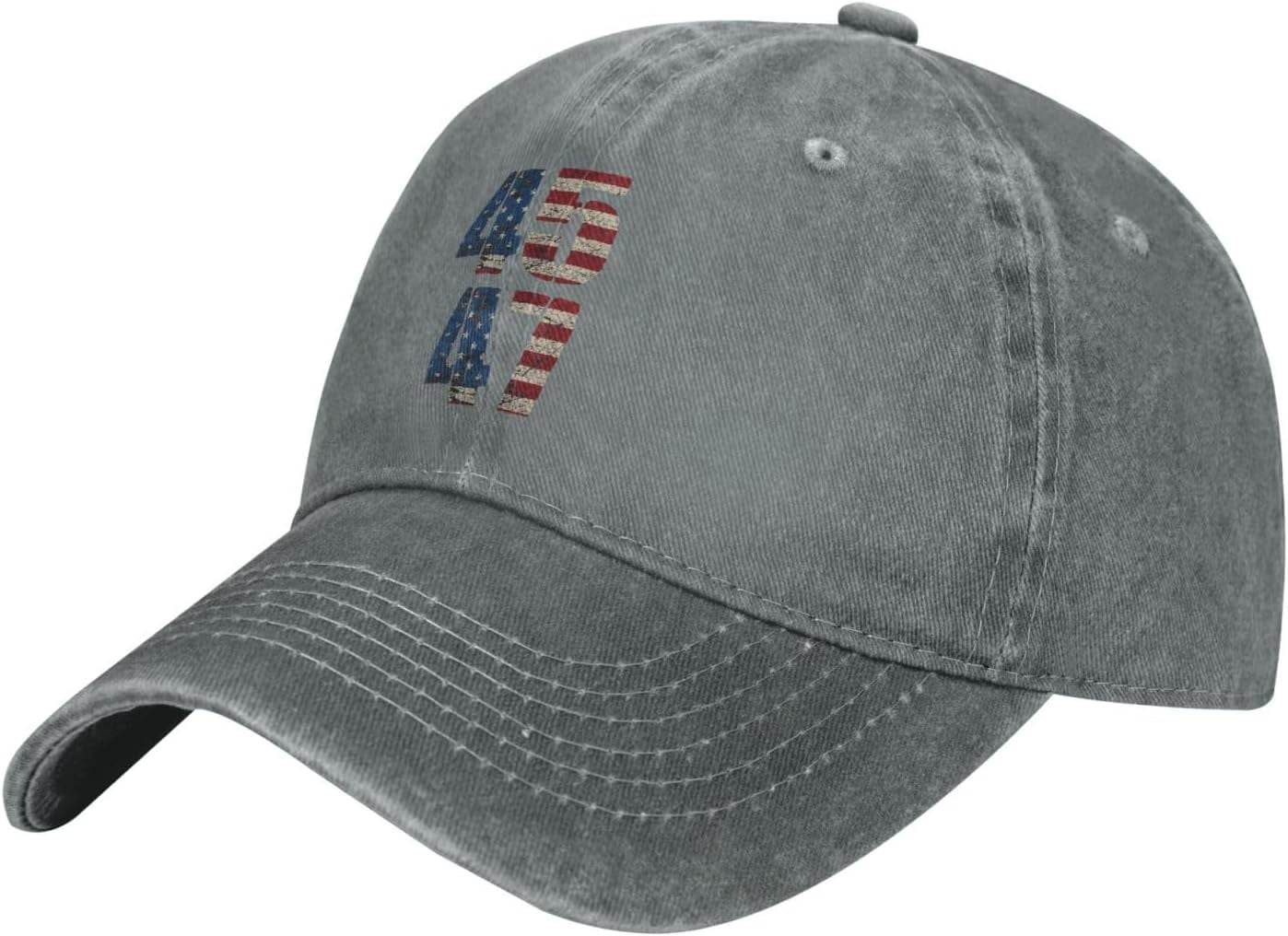 Funny Hats for Men 45 47 Trump 2024 Low Profile Caps for Men Beach ...