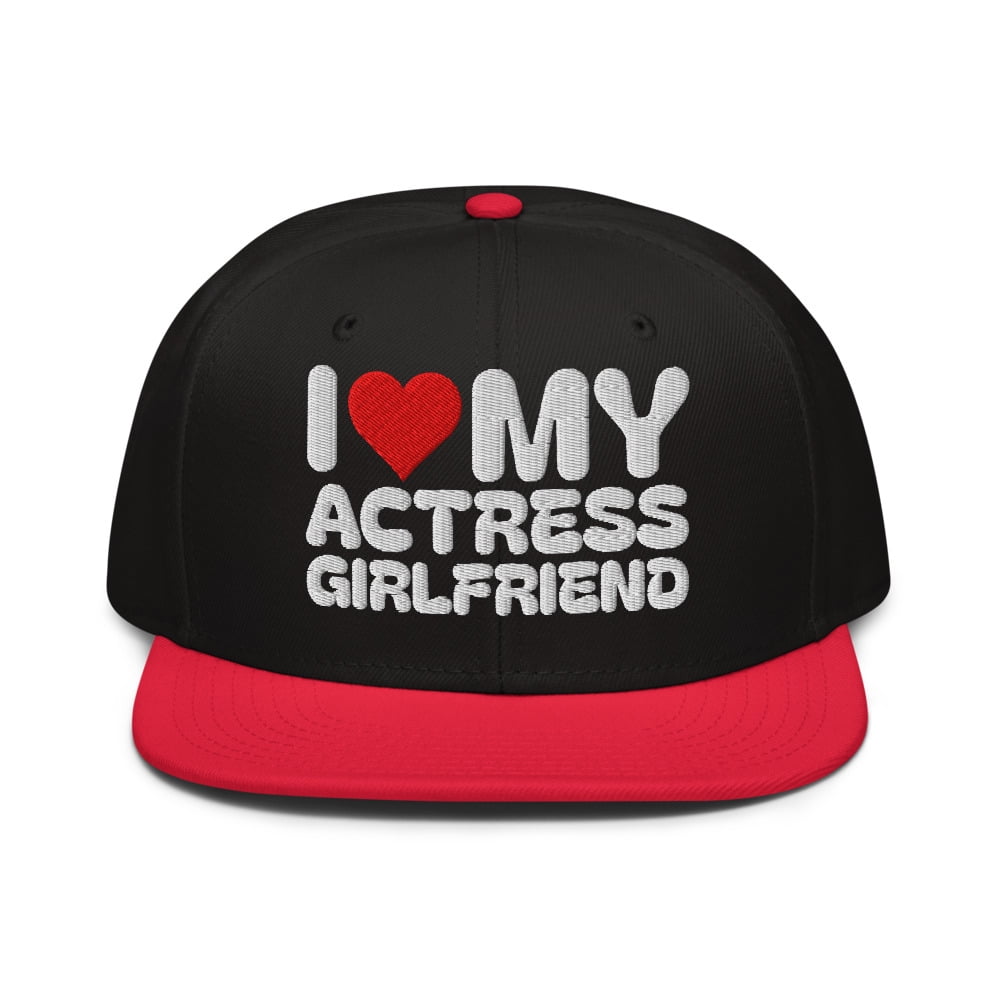 Funny Heart Boyfriend Valentines Embroidered Snapback Hat, I Love My ...