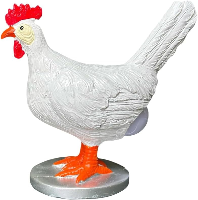 Funny Hen Laying Egg Night Light, USB Charging LED Chicken Statue Lamp ...