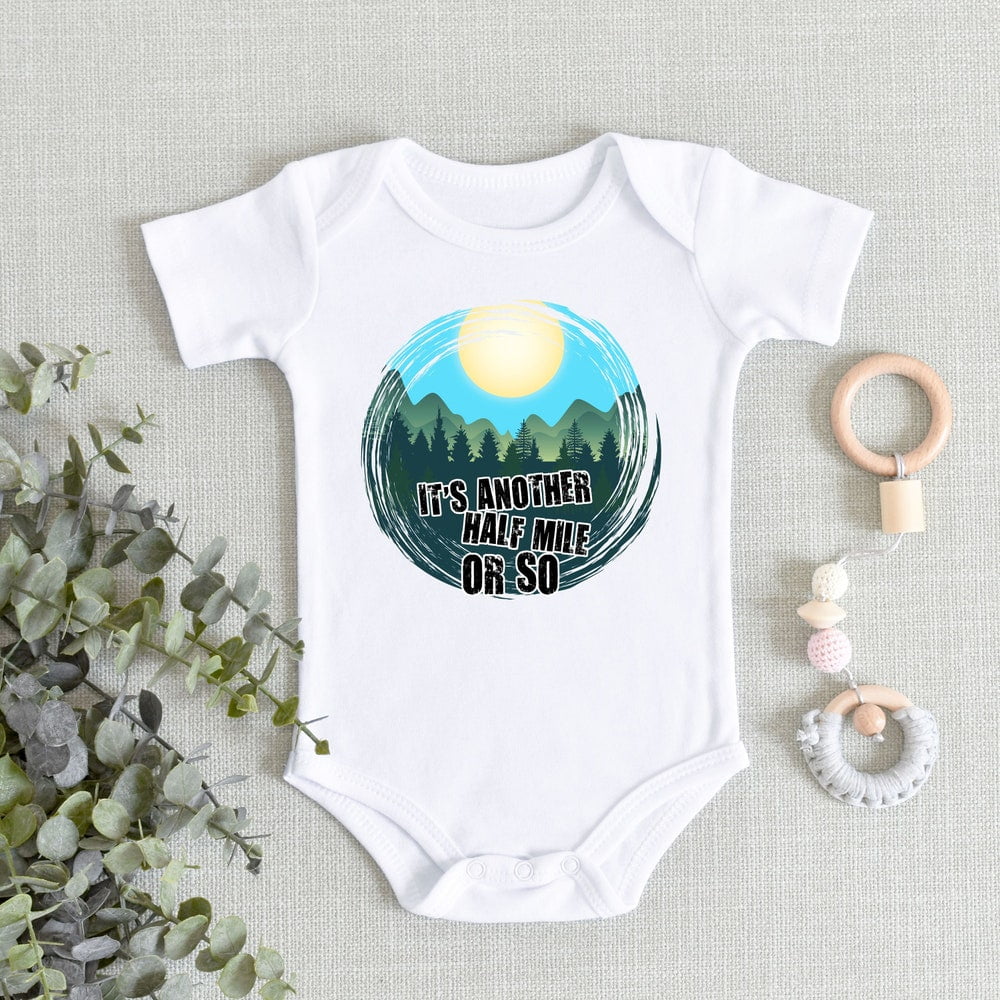 Funny Hiking Baby Bodysuit, Adventure Baby Bodysuit, Outdoor Lover ...