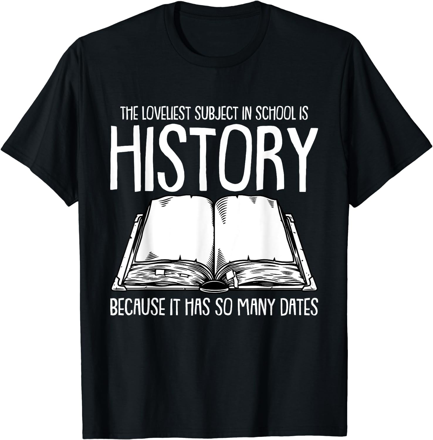 Funny History Joke for Teachers and Students History Buff T-Shirt ...