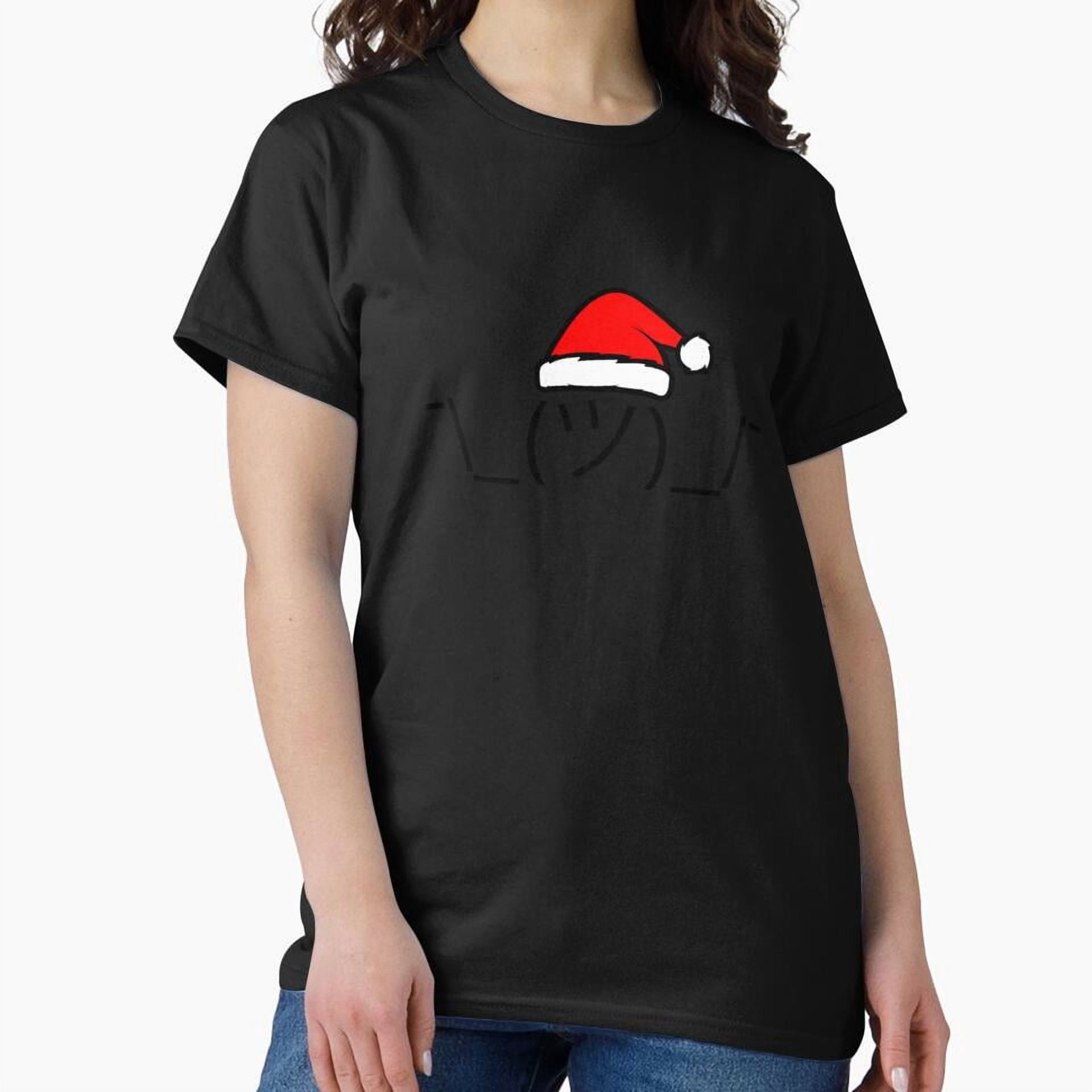 Funny Holiday Emoticon Of Your Favorite Christmas Shrug Emoji H16658 T ...