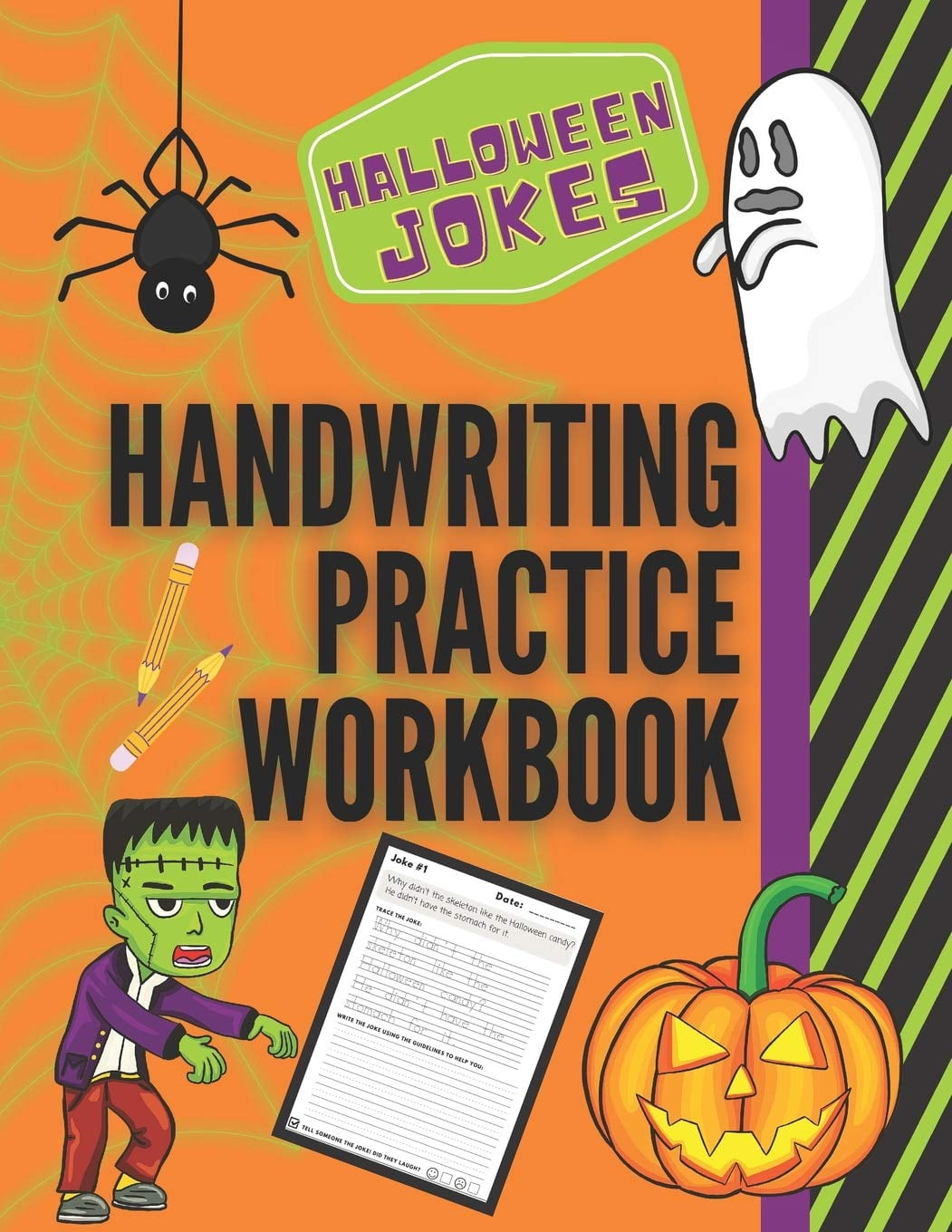 Funny Holiday Handwriting Practice: Halloween Jokes Handwriting ...