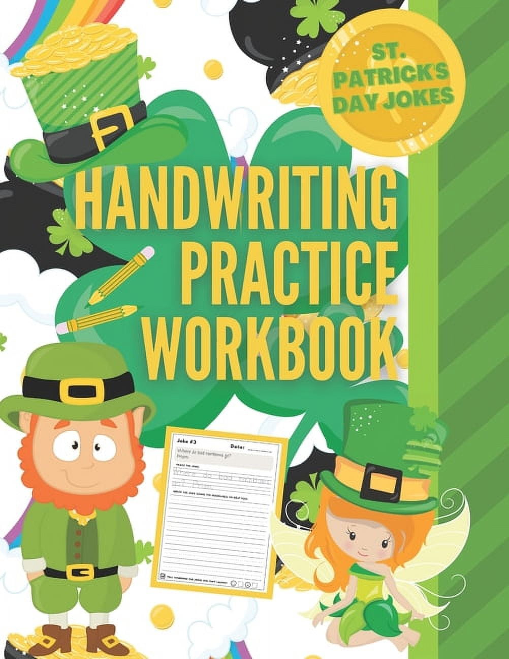 Funny Holiday Handwriting Practice Saint Patrick's Day Jokes ...