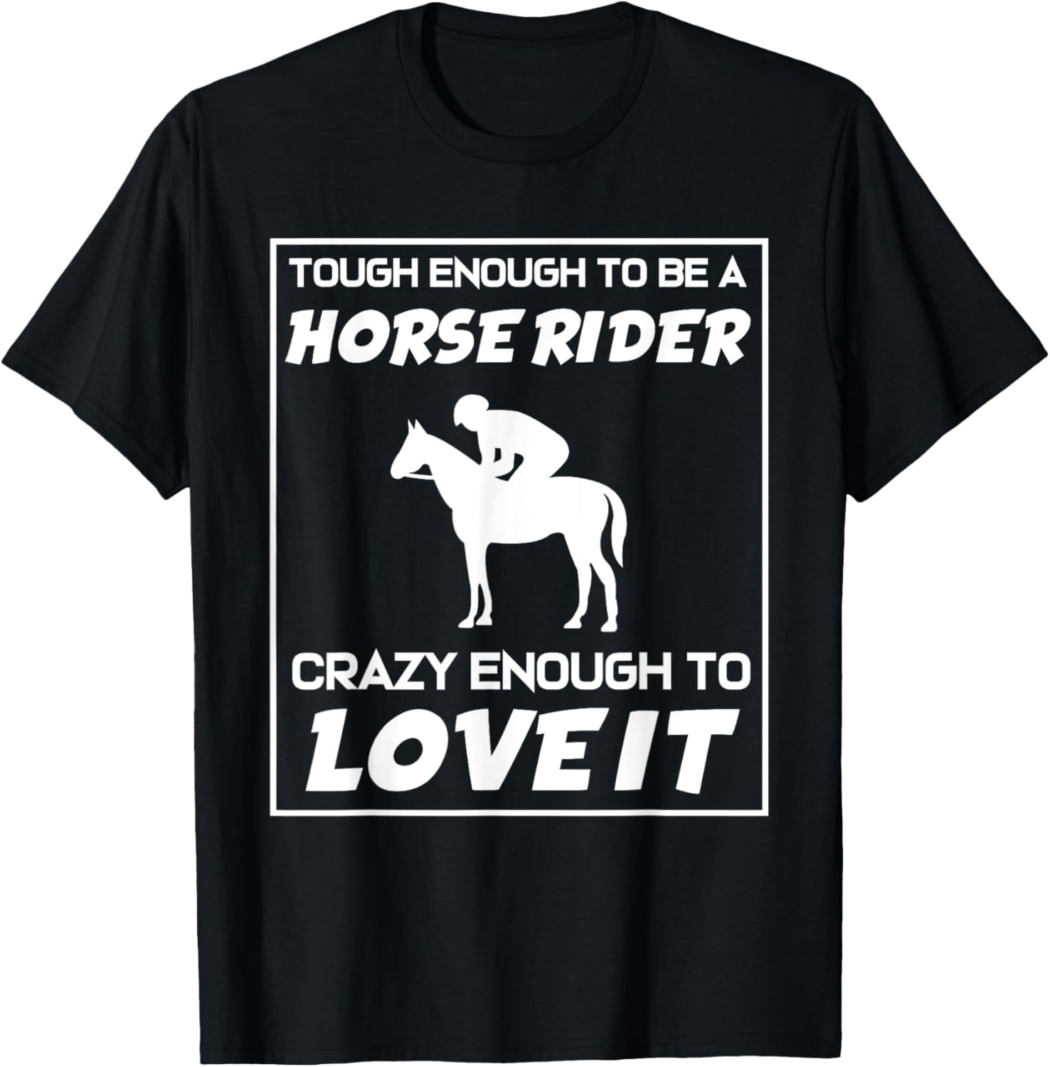 Funny Horseback Riding Horse Rider T-Shirt - Walmart.com