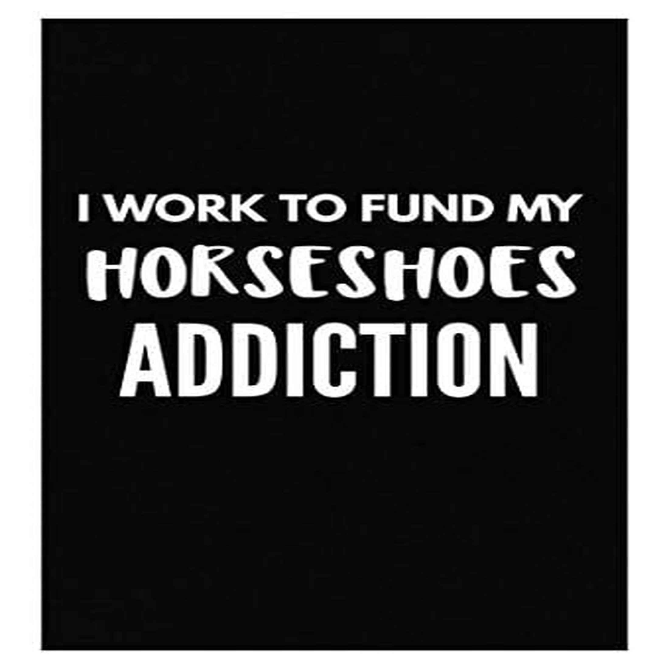 Funny Horseshoe Poster - Wall Art for Sports Gift - Walmart.com