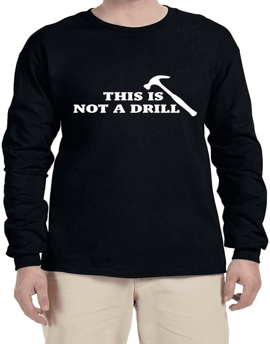 Funny Humor Carpenter Construction Worker Dad Gifts Tools T-shirt Mens ...