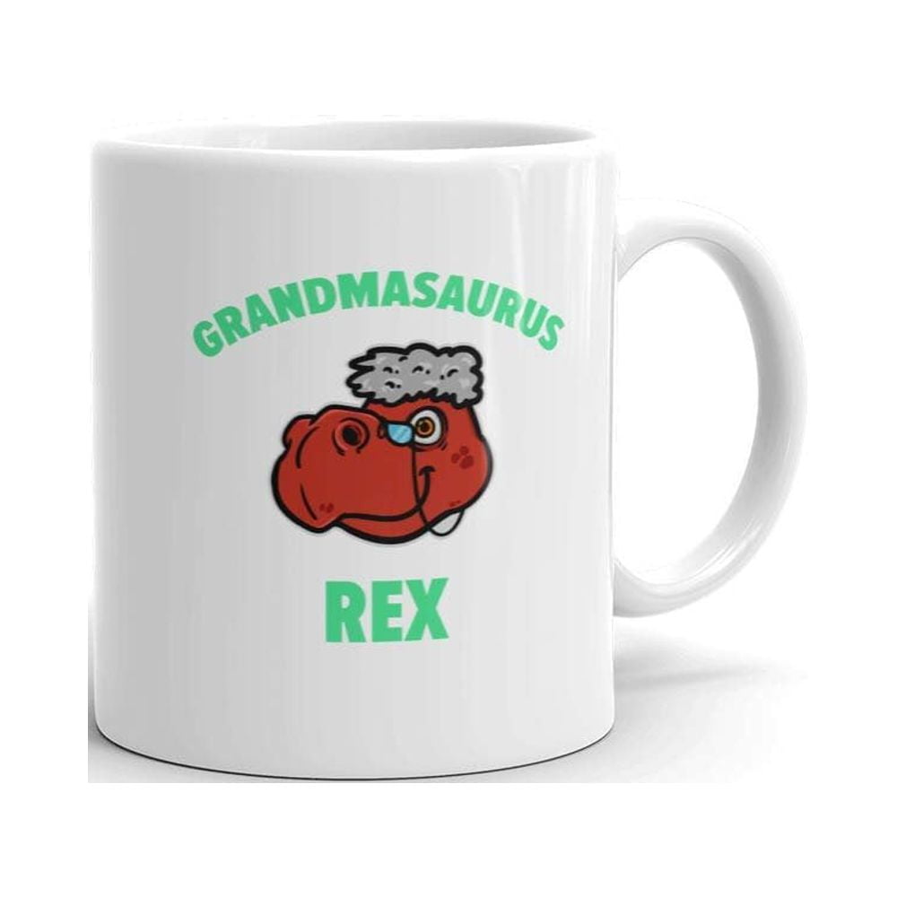 Funny Humor Novelty Granny Grandmasaurus Rex Dinosaur 11 oz Coffee Tea ...