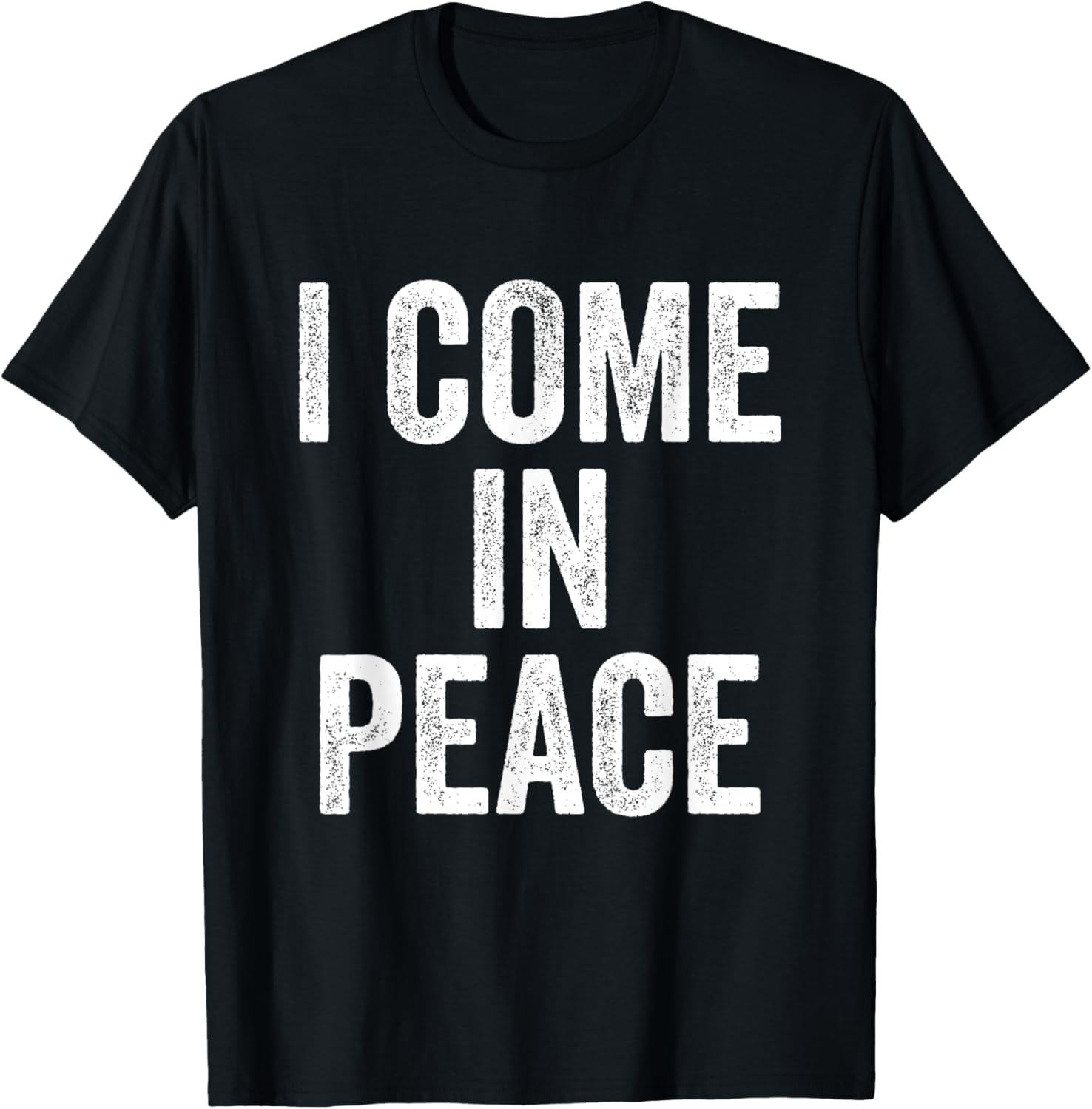Funny I Come In Peace I'm Peace Funny Matching Couple Lovers T-Shirt ...