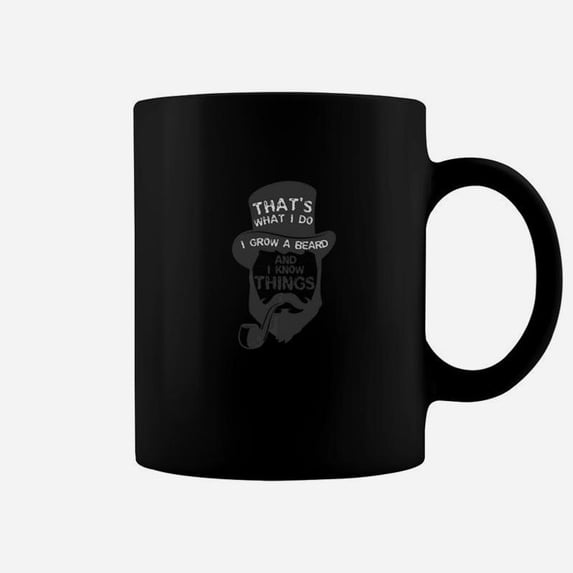 Funny I Grow A Beard Coffee Mug - Walmart.com