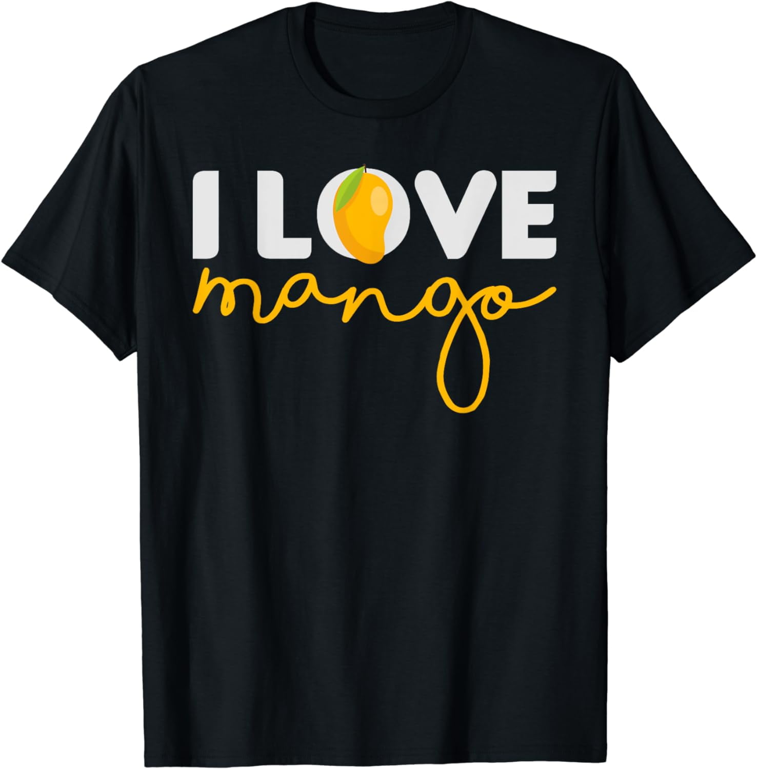 Funny I Love Mango Summer Fruit Vibes Mango Sun Love T-Shirt - Walmart.com