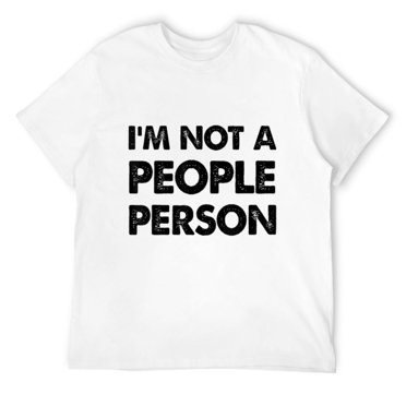 Funny Saying People Skills T-shirt Men's Graphic Tee - Walmart.com
