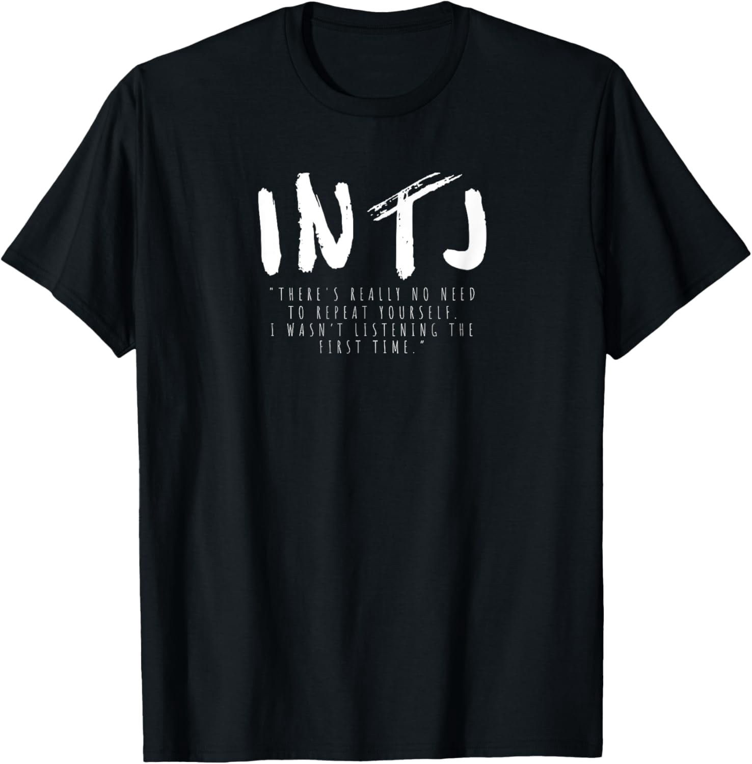 Funny INTJ Personality Test Introverted Introvert T-Shirt - Walmart.com
