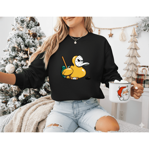Funny Icon Mighty Rubber Ducky Retro Holiday Cheer Sweatshirt, up to ...