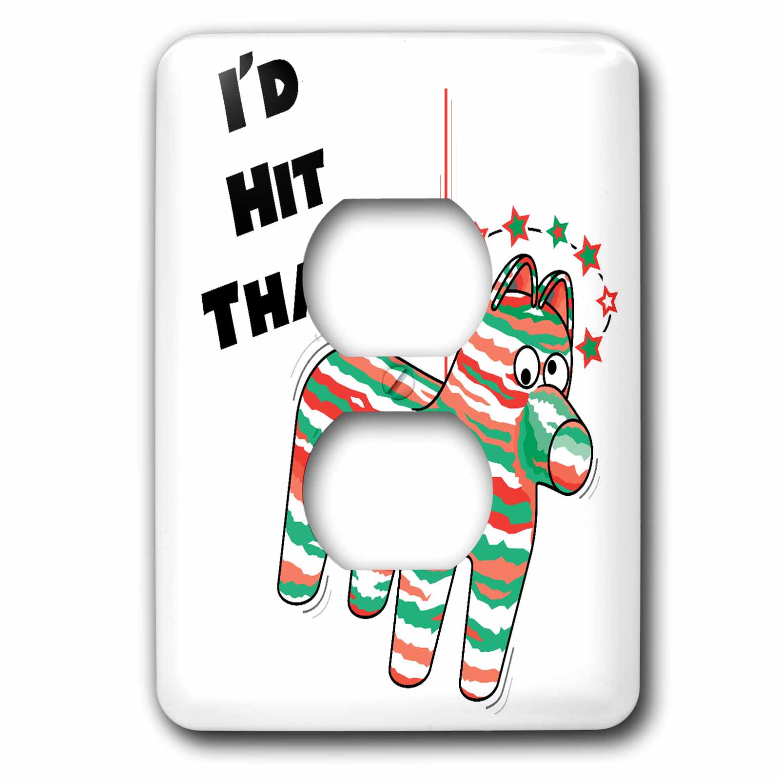 Funny Id Hit That Pinata Humor 2 plug outlet cover lsp-102584-6 ...