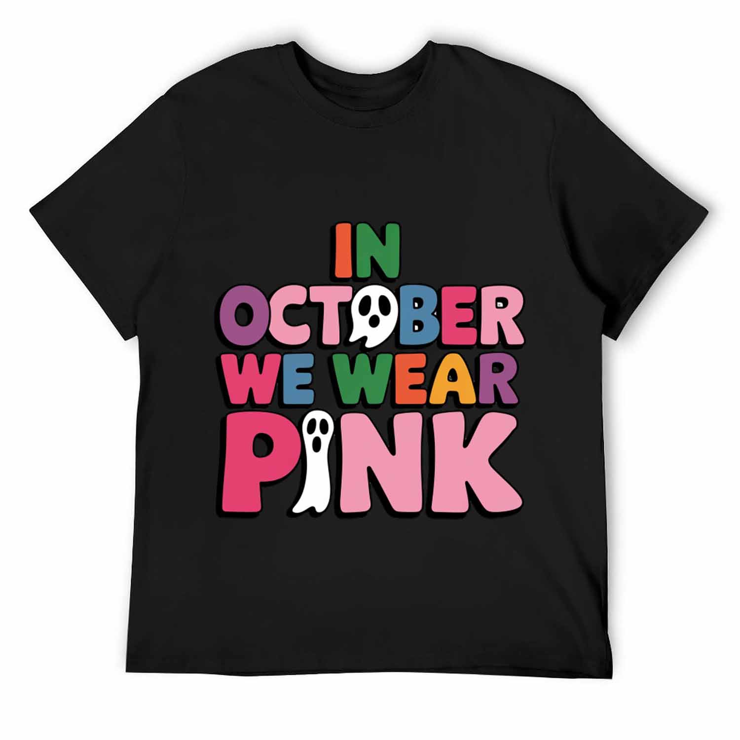 Funny In October We Wear Pink Stack Pancakes And Syrup Gift Men Women ...