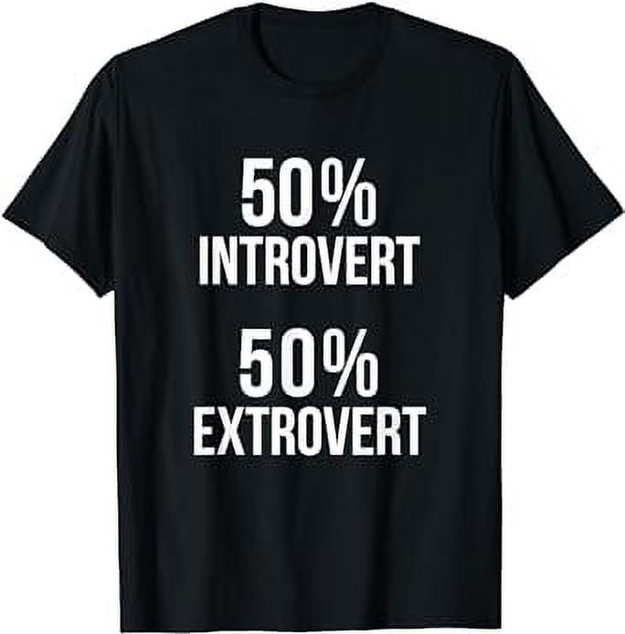 Funny Introvert vs Extrovert , Extraversion and Introversion T-Shirt ... Funny Introvert vs Extrovert , Extraversion and Introversion T-Shirt ...