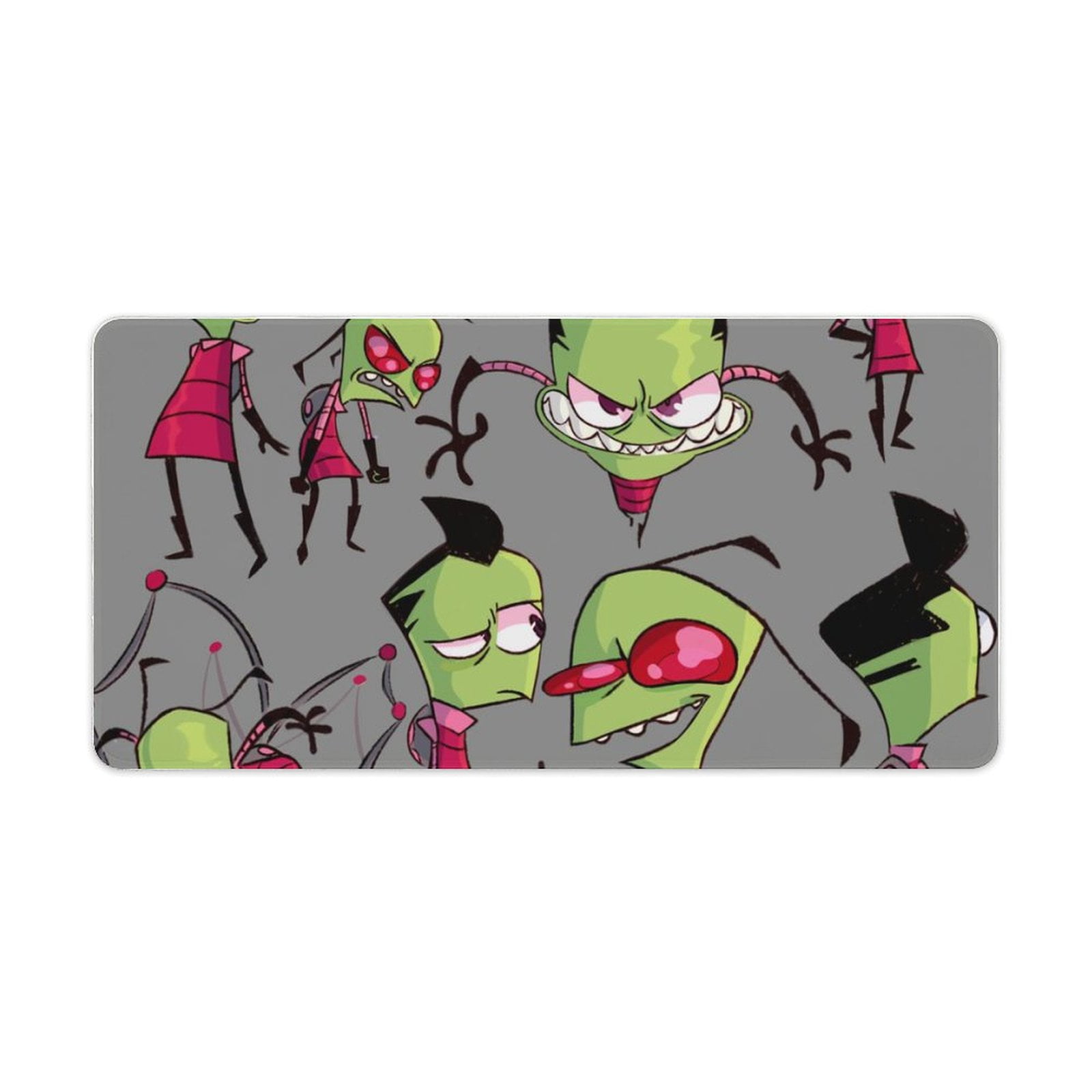 Funny Invader Zim Mouse Pad Extended Gaming No-sliped Large Desk Mat ...