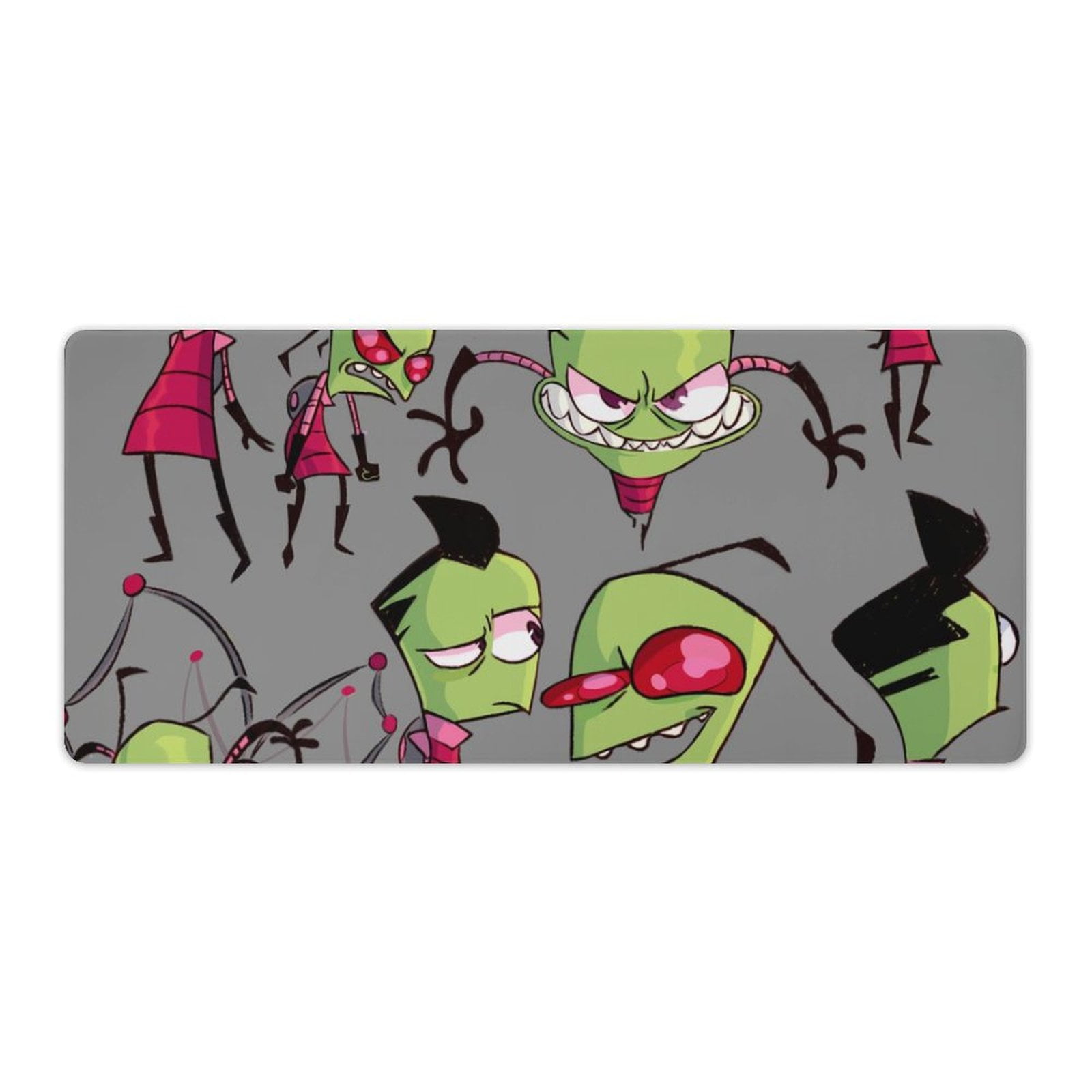 Funny Invader Zim Mouse Pad Extended Gaming No-sliped Large Desk Mat ...