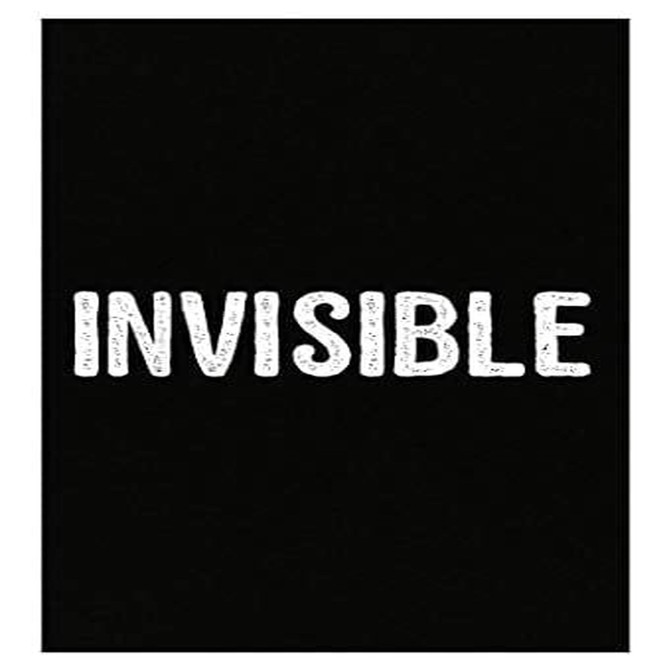 Funny Invisible Cloaked Superpower Poster - See-Through Humor Decor ...