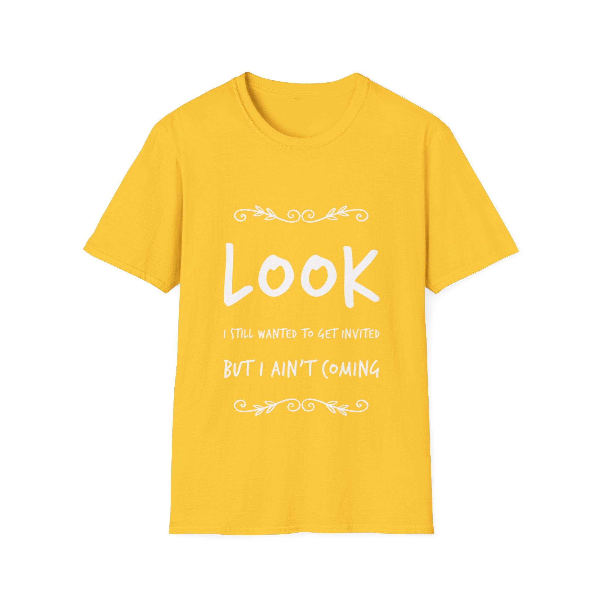 Funny Invitation Novelty Sarcasm Invite Fancy Tees and More - Walmart.com