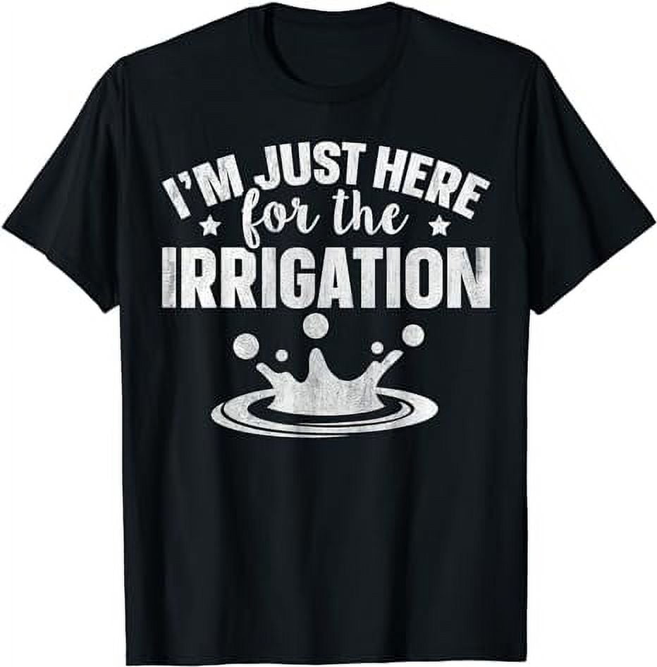 Funny Irrigation Tech Design for an Irrigation Technician T-Shirt ...