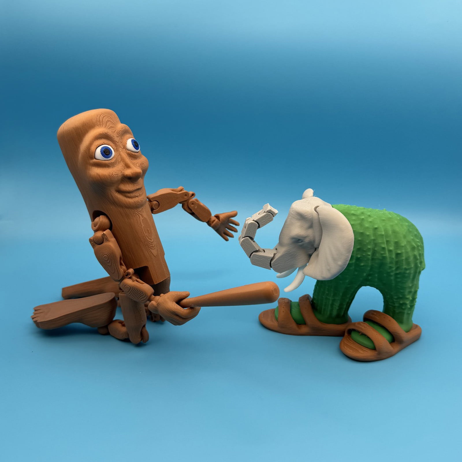 Funny Italian Brainrot Action Figure Collectible: Removable Parts with ...