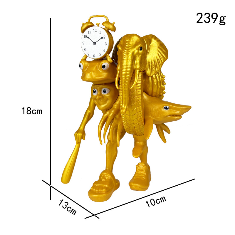 Funny Italian Brainrot Figures Sets, AI Italian Animals Collection Doll ...