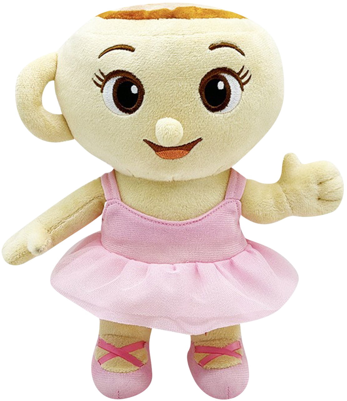 Funny Italian Brainrot Plush Toy - 9.8'' Ballerina Cappuccina Brainrot ...