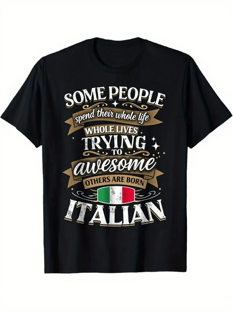 Funny Italian Saying T-Shirt - "Some People Just Vibrate On A Higher ...