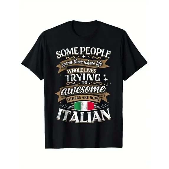 Funny Italian Saying T-Shirt - "Some People Just Vibrate On A Higher ...