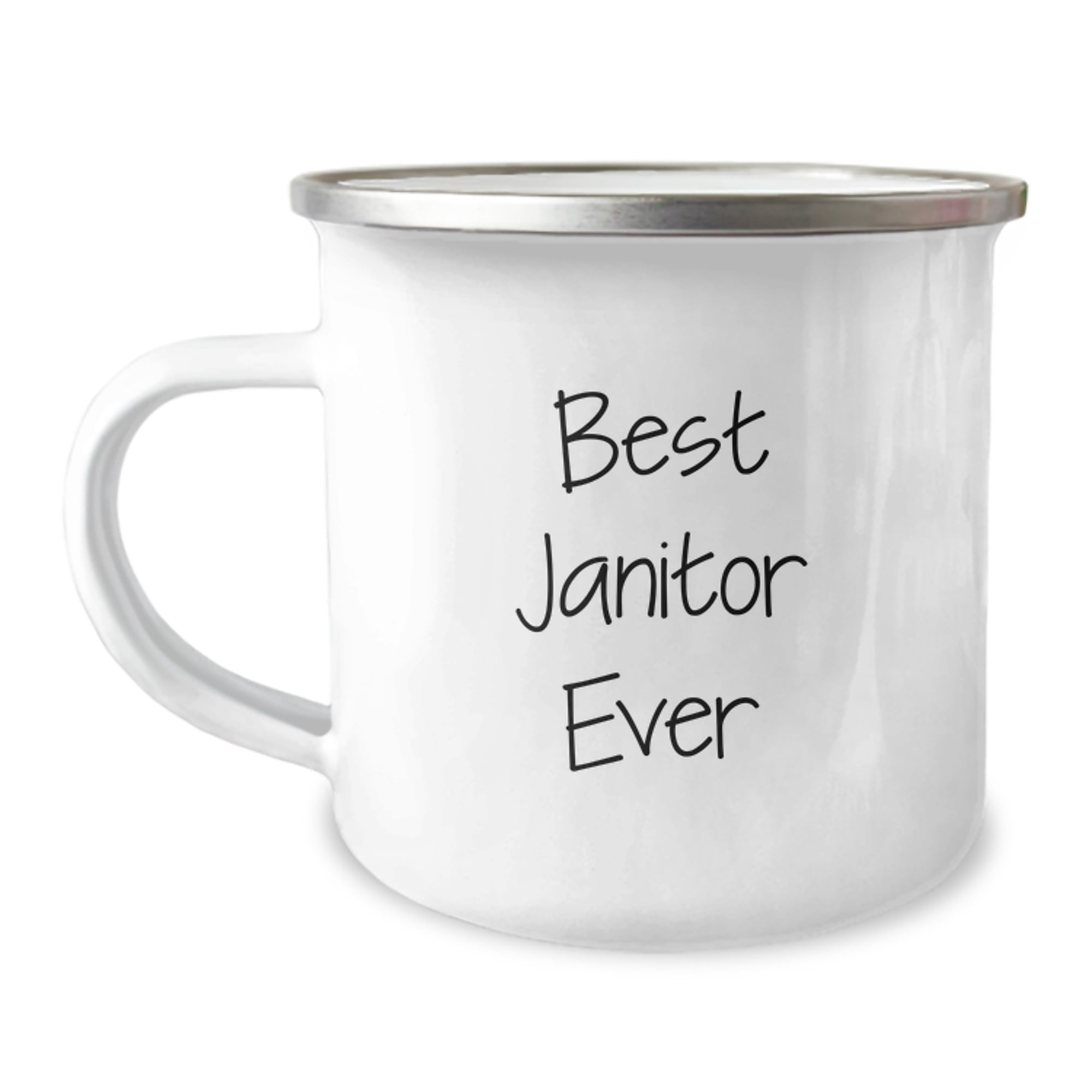 Funny Janitor Quotes Camping Mug, Gifts from Friends and Family for ...