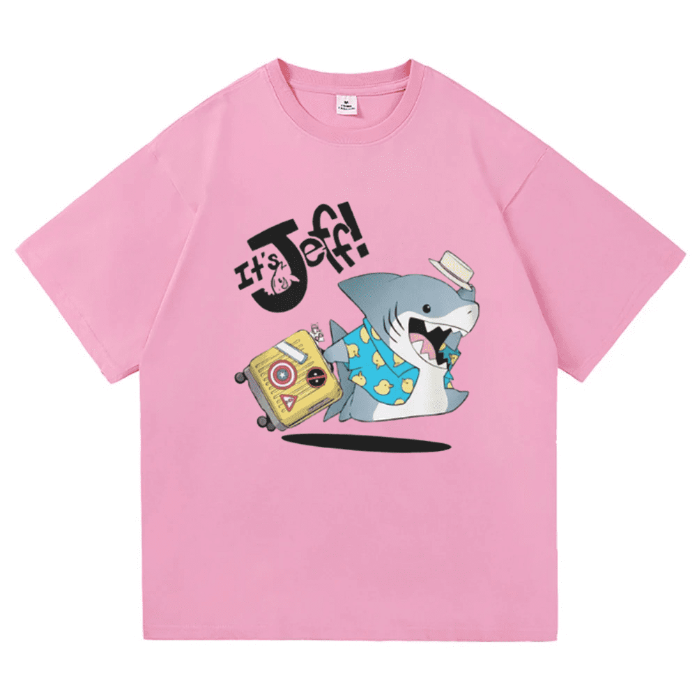 Funny Jeff The Land Shark Graphic T-shirt, Marveel Shark Tee Gift Game ...