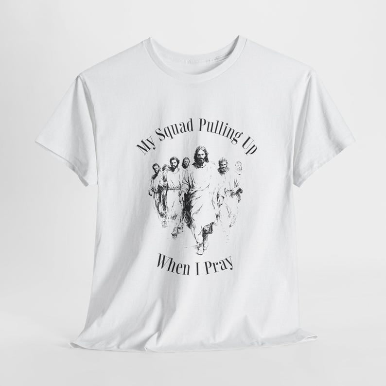 Funny Jesus Squad T-Shirt, Christian Religious Humorous Tee, Jesus ...