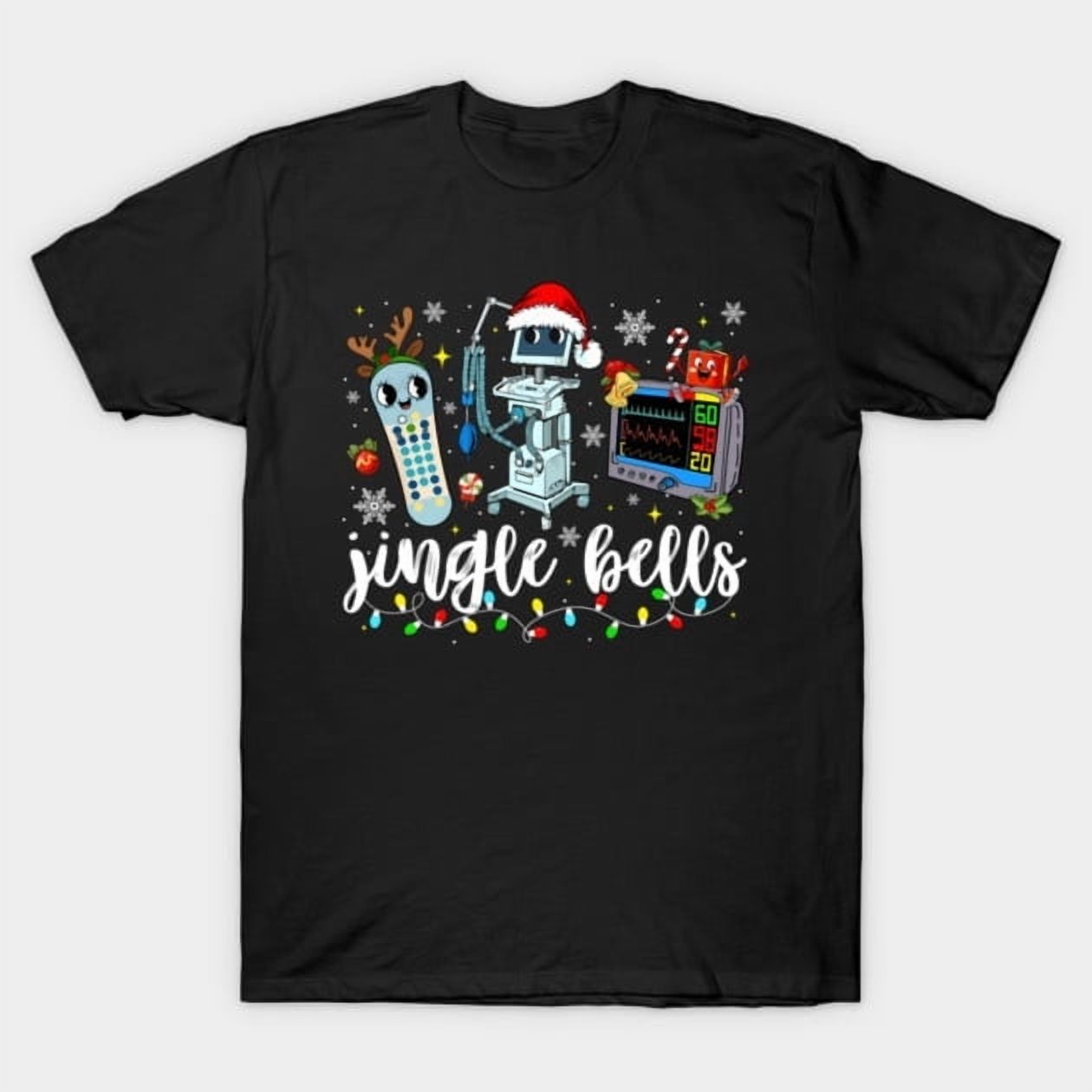 Funny Jingle Bells Nurse ER Christmas Medical Holiday Graphic, H27213 T ...