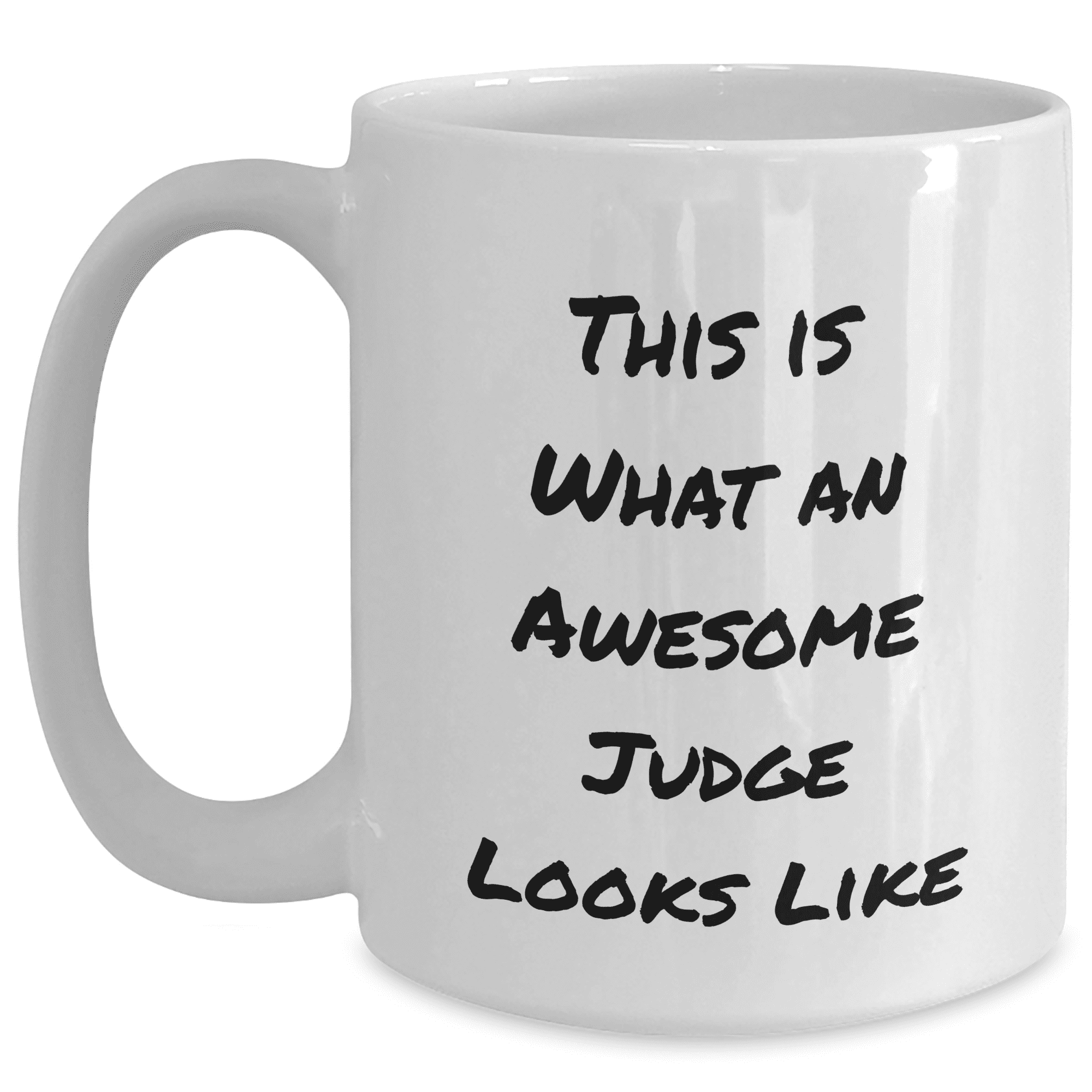 Funny Judge Gifts from Men to Judge on Father's Day, White Coffee Mug ...