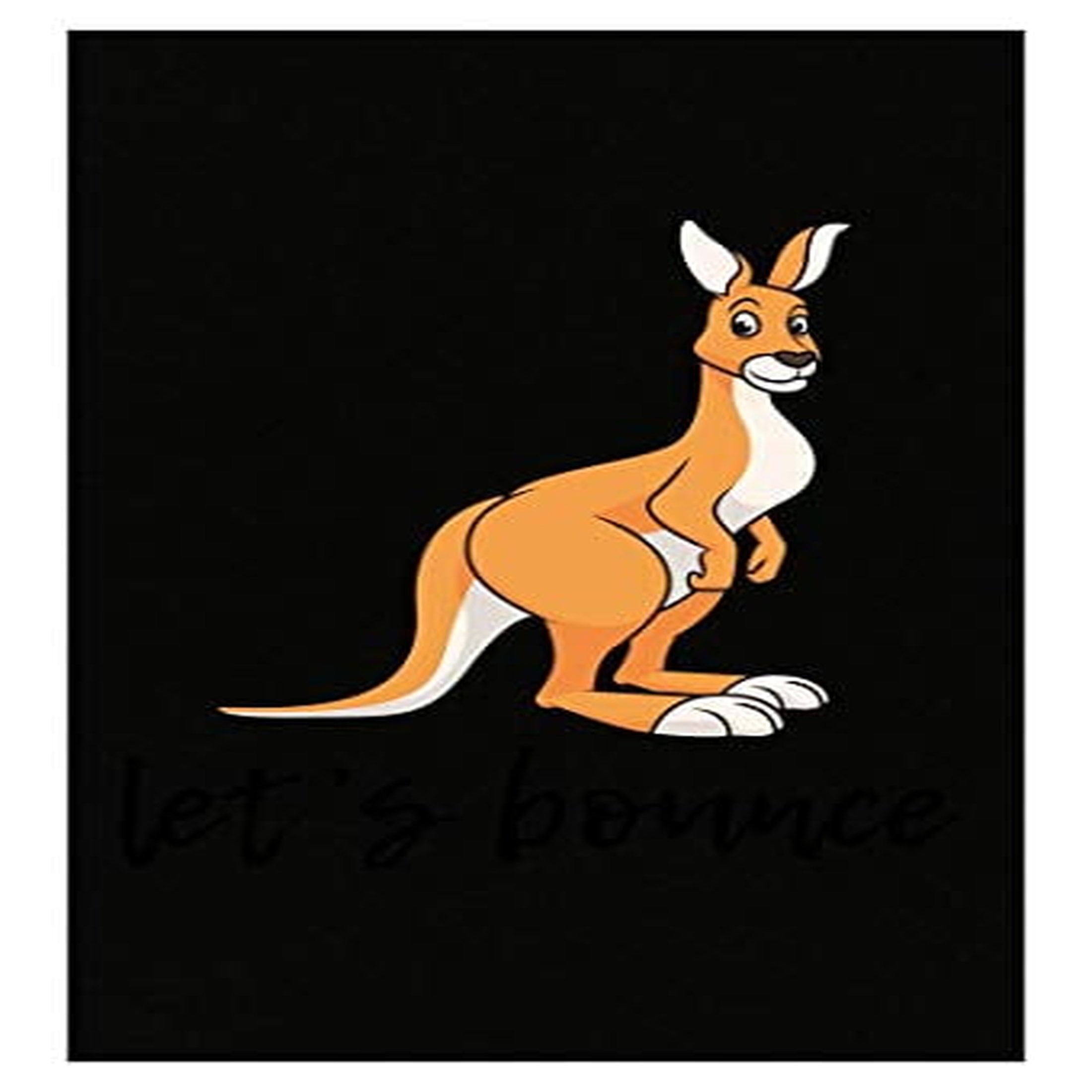 Funny Kangaroo Poster - Wall Art for Home Decor Gift - Walmart.com