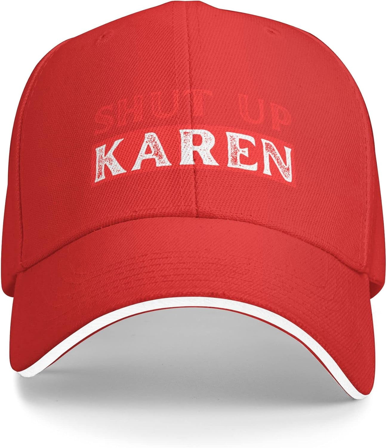 Funny Karen Shut Up Karen Hat Black Unisex Trucker Baseball Cap ...
