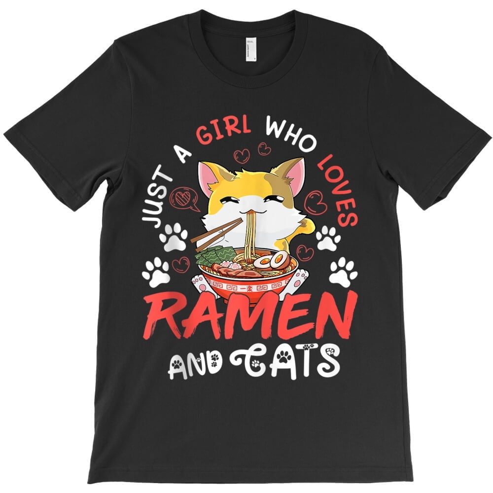 Funny Kawaii Anime Ramen Cat Japanese Food Themed Gift for a Teenager ...