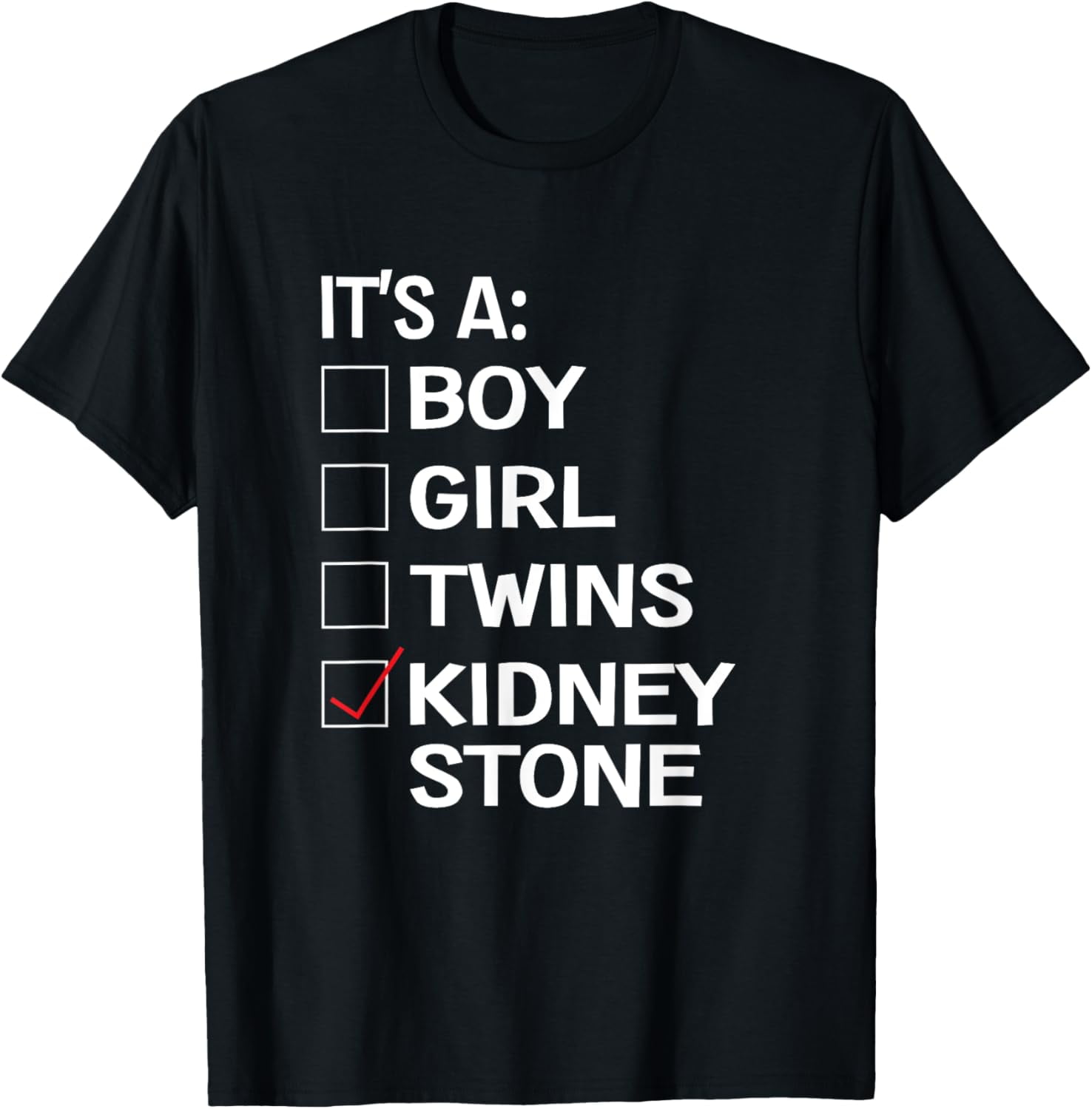 Funny Kidney Stone Meme - Urology Joke Pain Survivor T-Shirt - Walmart.com
