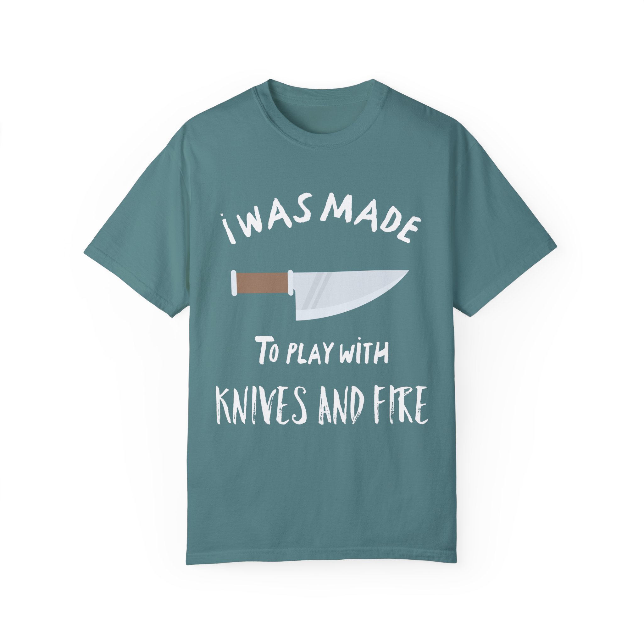 Funny Kitchen Cook Culinary Saying Gift | Novelty Play Knives And Fires ...