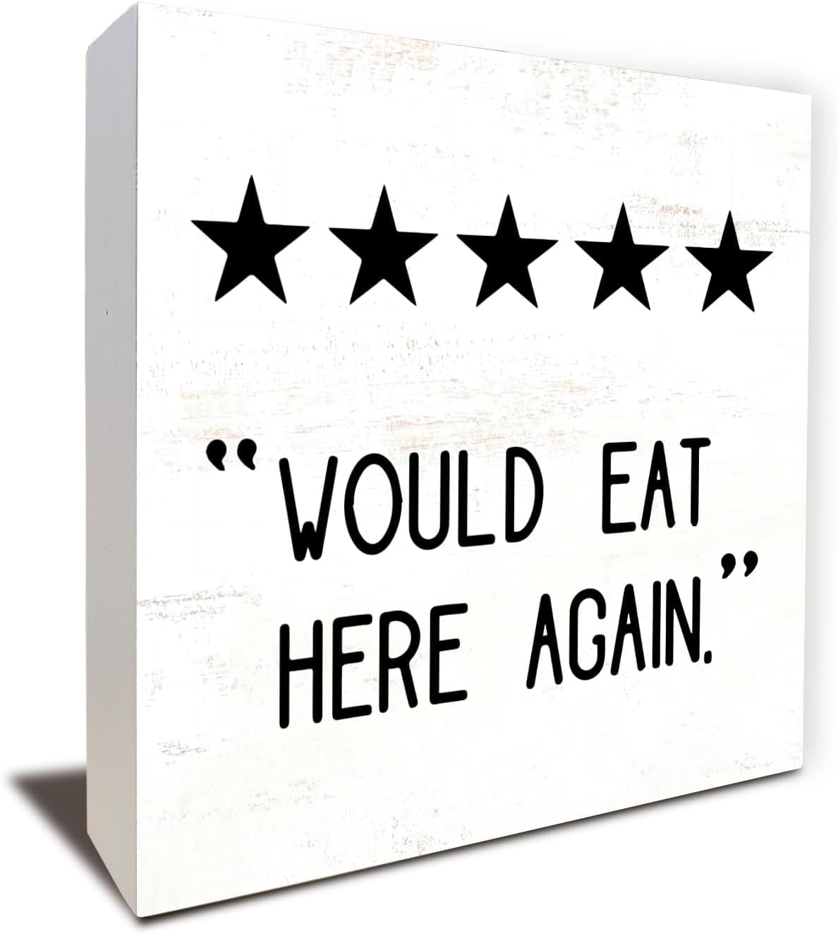 Funny Kitchen Decor, Would Eat Here Again, Kitchen Sign Farmhouse ...