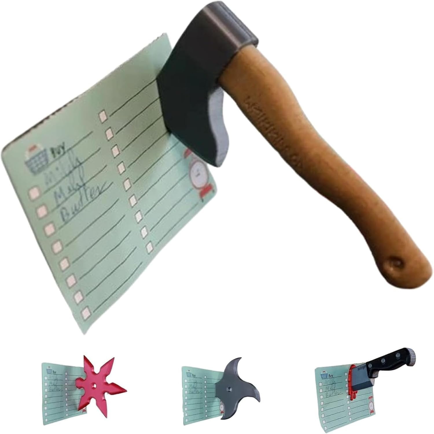 Funny Knife Magnetic Fridge Stickers, 3D Fun Axe Fridge Magnet, Novelty ...