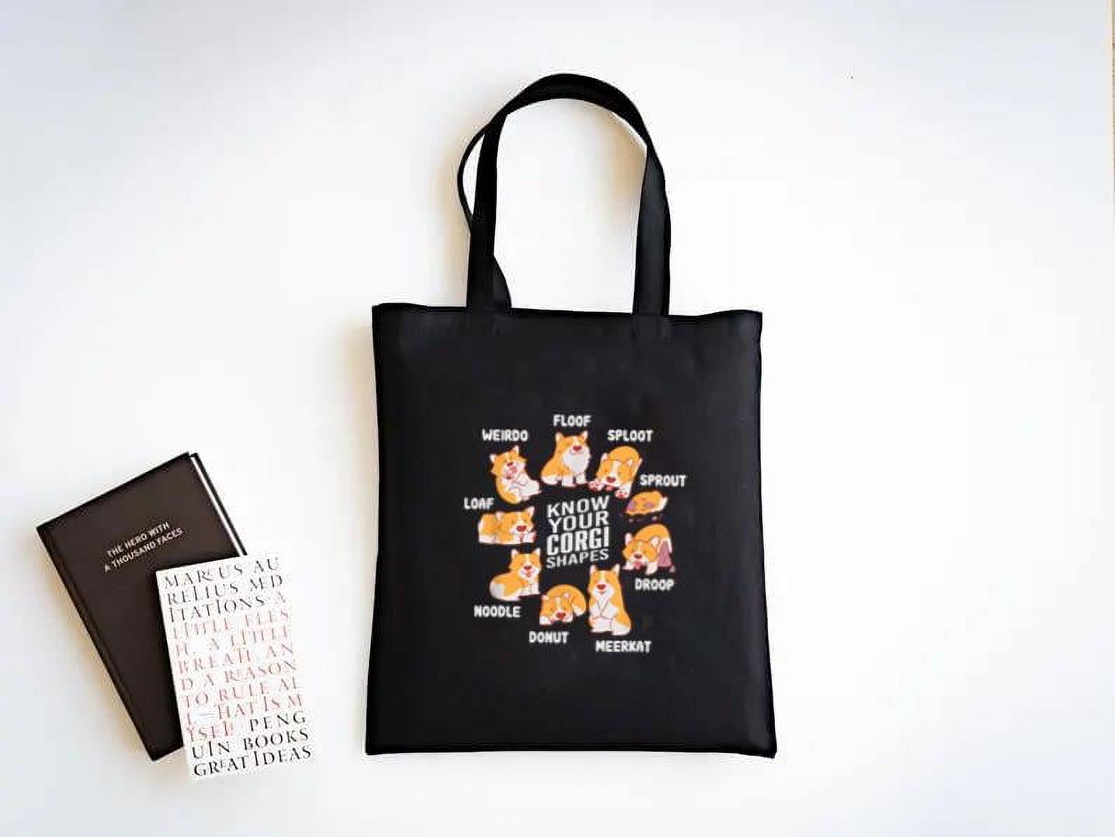 Funny Know Your Corgi Shapes Cute Welsh Dog TOTE BAGS - Walmart.com