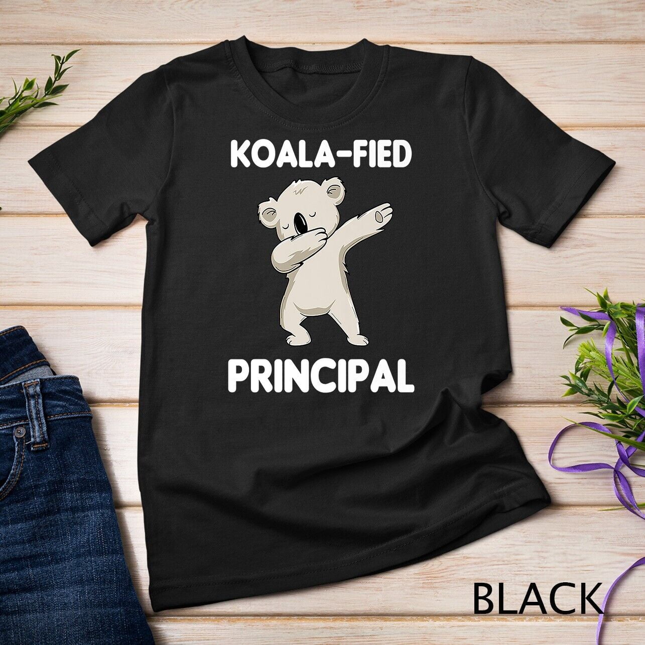 Funny Koalafied Principal Cute Dabbing Koala Appreciation Premium ...