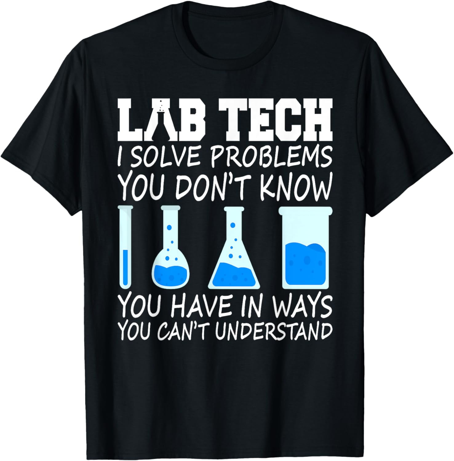 Funny Lab Tech Art For Men Women Medical Laboratory Lab Week T ...