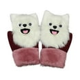Funny Ladies Winter Animal Gloves Cartoon Cute Plus Thickened Warm ...