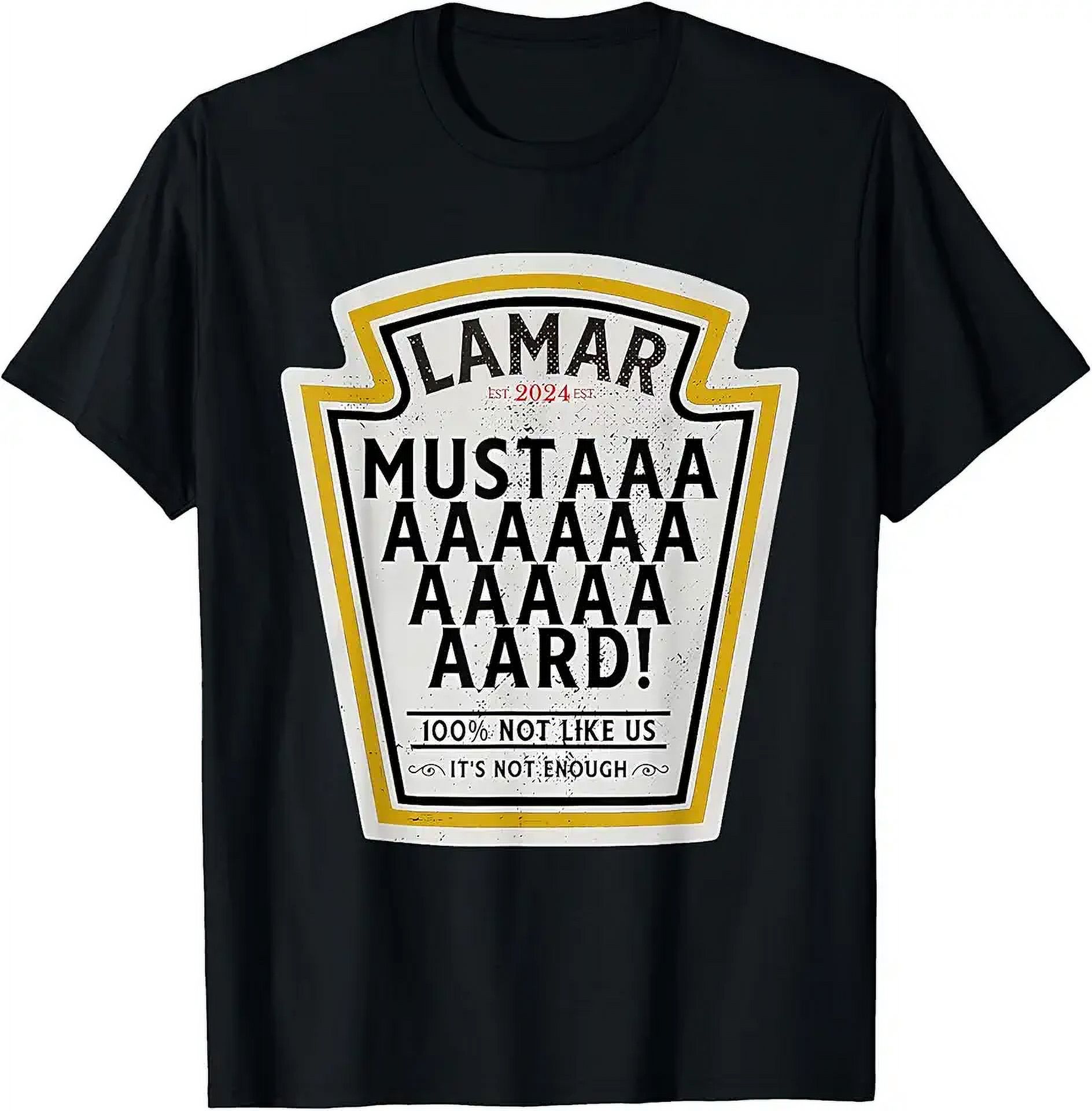 Funny Lamar Mustard Meme Family Matching Ketchup Sauce T-Shirt ...